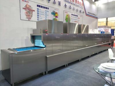 China 56KW / 92KW Hotel Dishwasher Machine ECO-L960CP3H3 , Commercial Dishwashing Machine for sale