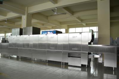 China 730KG Stainless Steel Long chain dishwasher ECO-L730CP2H2 for Hotels for sale