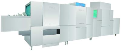 China 23KW/59KW  Central kitchen  usage Long chain dishwasher ECO-L620CPH Dispenser inside for sale