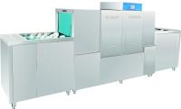 China 23KW / 59KW Hotel Commercial Kitchen Equipment Dishwasher Dispenser inside for sale