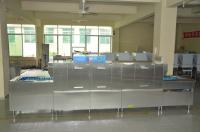 China Restaurant Kitchen Dishwasher 25KW / 61KW ECO-L510P3 Dispenser inside for sale