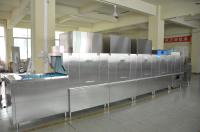 China SS Restaurant Kitchen Dishwasher , Automatic Dishwashing Machine 36kw Rinse Heater for sale