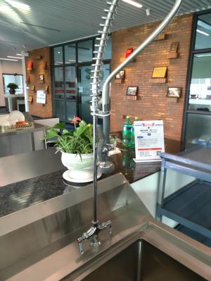 China Single Hole Structure ECOLCO High Pressure Faucet for Central kitchen for sale