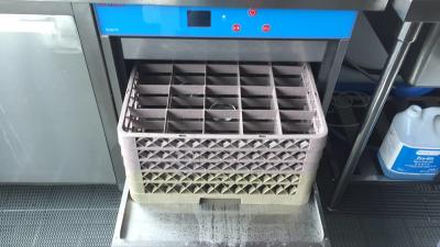 China Coffee Shop Commercial Undercounter Dishwasher 850H 600W 630D 60KG for sale