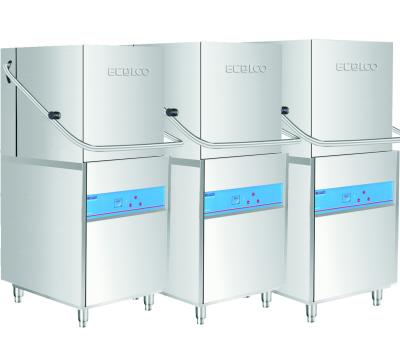 China Commercial Dishwashing Equipment  Hotel Dishwasher 82-95 ℃ Rinse for sale