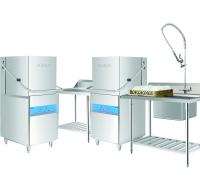 China Restaurant Grade Dishwasher 1400H 650W 800D 107KG , Commercial Dishwashing Machine for sale