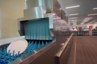 China 920KG Stainless Steel Commercial Dishwasher ECO-L960CP3H3 for Staff canteens for sale
