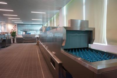 China Hotel Dishwasher Machine 56KW / 92KW 920KG , Industrial Commercial Dishwasher for sale
