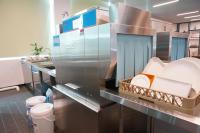 China Commercial Conveyor Dishwasher 1600H 900W 750D 190KG , Commercial Dishwashing Machine for sale