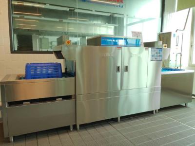 China Large Commercial Grade Dishwasher / SS Dishwasher Restaurant Equipment for sale