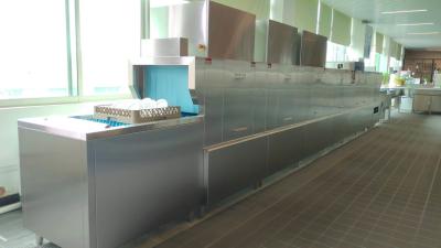 China Safety Compact Commercial Dishwasher / Fastest Residential Dishwasher 82~95℃ for sale