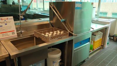 China Large Restaurant Washing Machine , Elctric Fastest Residential Dishwasher for sale