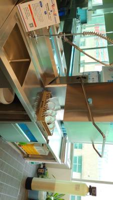 China 1.6L Commercial Dishwasher For Hotels / Commercial Wine Glass Dishwasher for sale