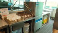 China Luxury Restaurant Grade Dishwasher / High Speed Commercial Dishwasher for sale