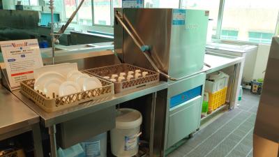 China Luxury Restaurant Grade Dishwasher / High Speed Commercial Dishwasher for sale