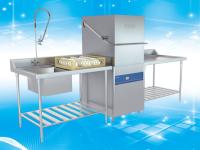 China Hood Type Commercial Dishwasher For Restaurant Long Service Life 1400H650W800D for sale