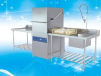 China Stable Performance Hood Type Dishwasher With Automatic Clearning Function for sale