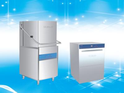 China High Efficiency Industrial Dishwashing Machine / Commercial Glassware Dishwasher for sale