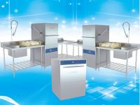 China SS Commercial Bar Dishwasher , Silver Commercial Dish Washing Machine for sale