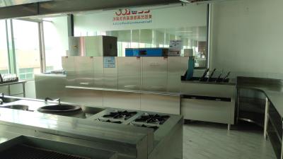 China SS Large Commercial Dishwasher , High Temperature Dishwashing Machine for sale