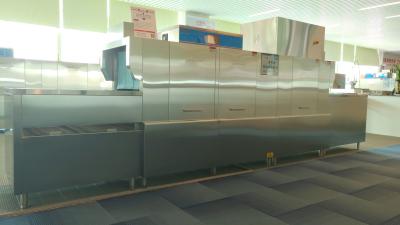 China Stainless Steel Small Commercial Dishwasher / Restaurant Washing Machine for sale