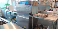 China High Performance Rack Conveyor Dishwasher For Restaurant And Hotel for sale