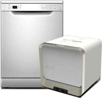 China Low Noise Home Dish Washing Machine Countertop Type Compact Structure for sale
