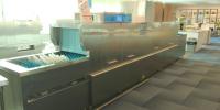 China Quick Cleaning Commercial Dishwashing Machine Double Layer Construction for sale