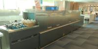 China Energy Efficient Commercial Dishwasher For Hotels , Conveyor Dish Machine for sale