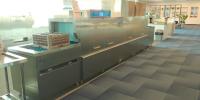 China Long Chain Commercial Dishwashing Machine For School , Hotel , Factory for sale