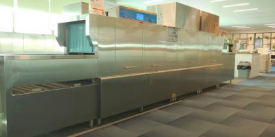 China Energy Saving Flight Type Dishwashing Machine , Kitchen Dishwasher Machine for sale
