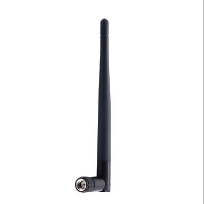 China 2.4ghz directional antenna rp-sma 5dbi wifi rubber 2.4ghz external antenna for sale