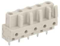 China Female connector; with straight pins;with 2 locking latches; pin spacing 7.5mm / 0.295 in for sale