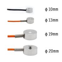 China Mini Micro Button Load Cell Miniature Compression Force Sensor Transducers 10mm to 20mm for sale