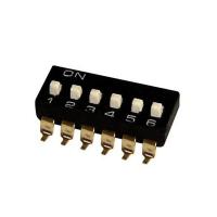 China SMD dip switch pitch 2.54mm for sale
