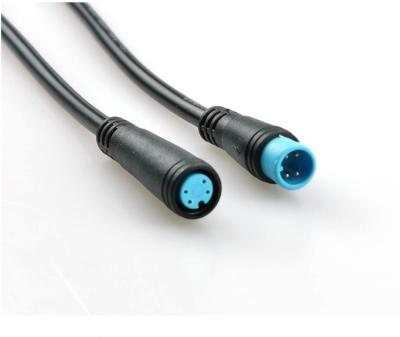 China 04 poles circular male female waterproof connector,3poles mini connector for LED Lighting for sale