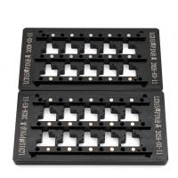China High Precision Aluminum LCD Soldering Jig Direct Precision Laser Cutting for sale