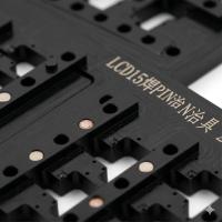 China High Precision Aluminum LCD Soldering Jig Direct Precision Laser Cutting for sale