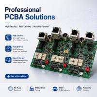 China HDI ENIG Gold Finish Embedded Control PCBA Assembly One Stop Service QHPCBA for sale