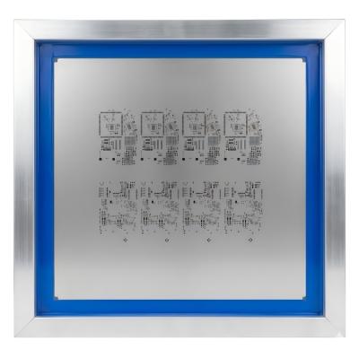 China Standard Laser SMT Stencil With Laser Cutting Forming High Opening Precision for sale