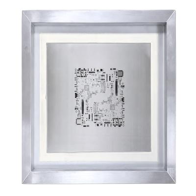 China 584 X 584mm Step Framed SMT Solder Stencil High Precision For Multi Height Components for sale