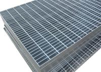 China Press Lock Carbon Steel Bar Grating for Floor - 25-150mm Load Bars with 3-6mm Thickness for Industrial Platforms for sale