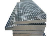 China Press Lock Carbon Steel Bar Grating for Floor - 25-150mm Load Bars with 3-6mm Thickness for Industrial Platforms for sale