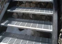 China Hot Dipped Galvanized Steel Stair Treads - Low Carbon & Stainless Steel Grating with Custom Nosing Options for sale
