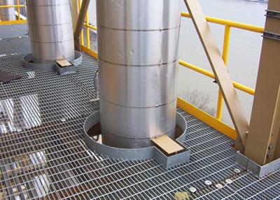 China Heavy Duty Hot Dip Galvanized Industrial Floor Grating - Welded Steel & Press-Locked Types for Platforms and Walkways for sale