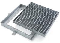China Hot Dip Galvanized Drainage Channel Grating - 83.3% Drainage Area, 30+ Year Rust Protection for sale