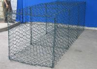 China Standard Galvanized Gabion Basket 2x1x1m with 80x100mm Mesh for Civil Engineering Projects for sale