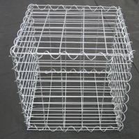 China Standard Galvanized Gabion Basket 2x1x1m with 80x100mm Mesh for Civil Engineering Projects for sale