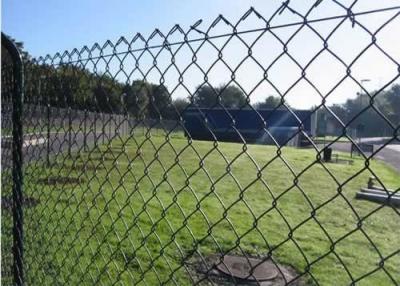 China 6 ft x 50 ft 11.5-Gauge Galvanized Steel Chain Link Fabric with Multiple Coating Options for sale