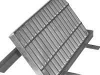 China Hot Dip Galvanized Drainage Channel Grating - 83.3% Drainage Area, 30+ Year Rust Protection for sale